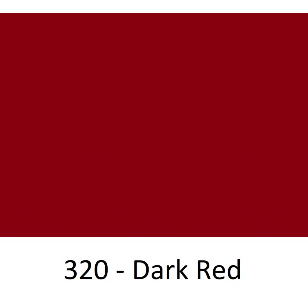 630mm Wide Oracal 551 Series High Performance Cal Vinyl - Dark Red 320