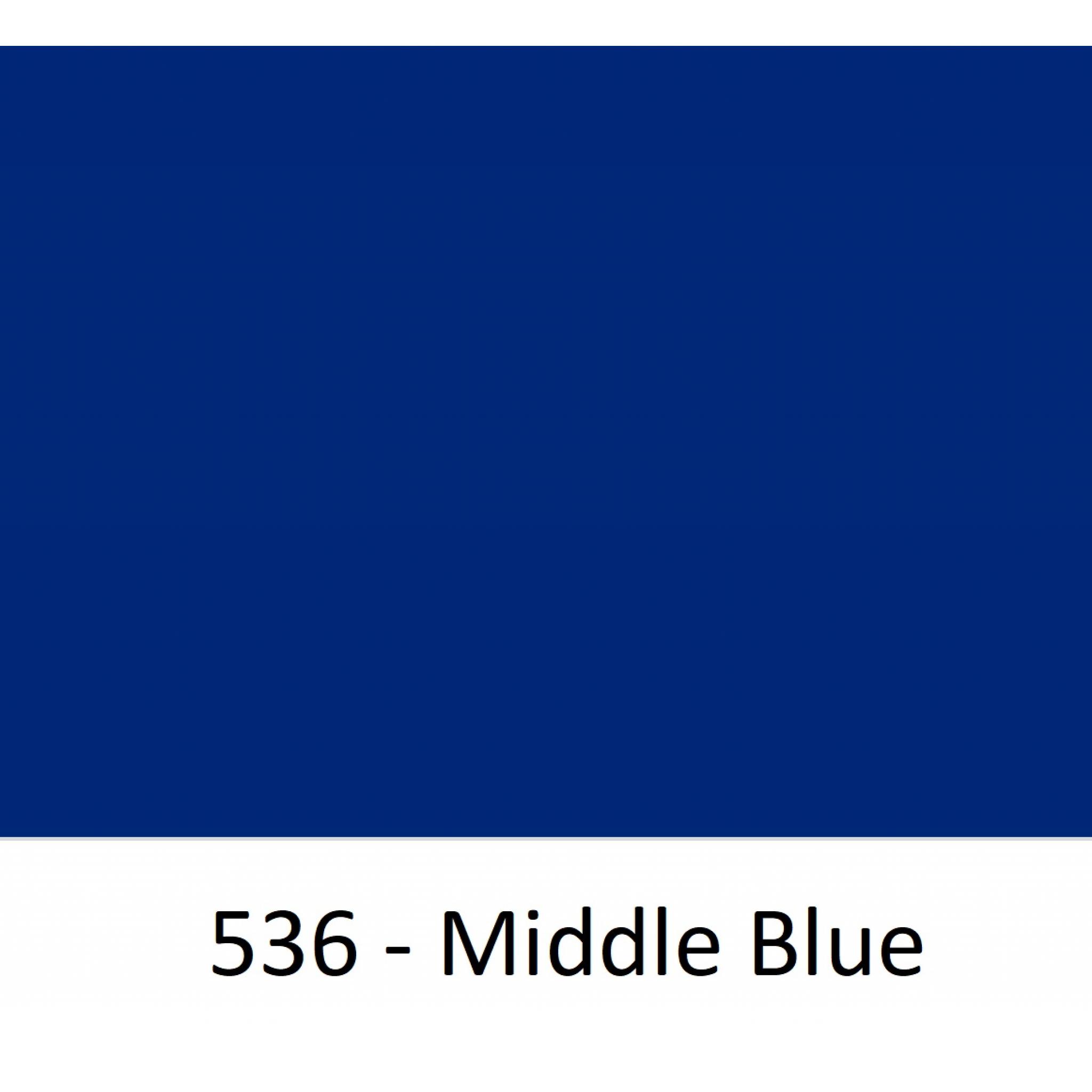 Oracal 751 Vinyl 536 Middle Blue 1230mm - Buy Online Now!