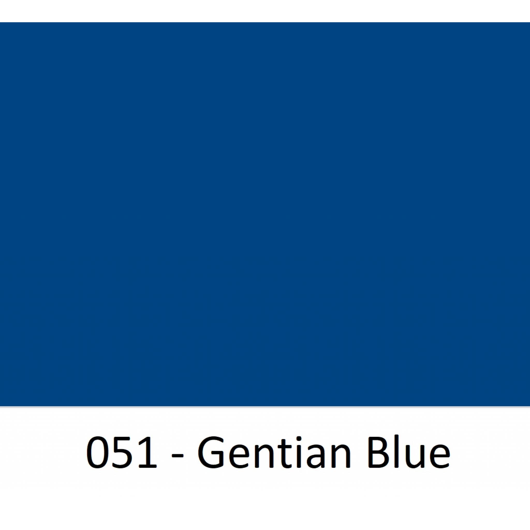 Oracal 651 Vinyl 051 Genetian Blue 1260mm - Buy Online Now!
