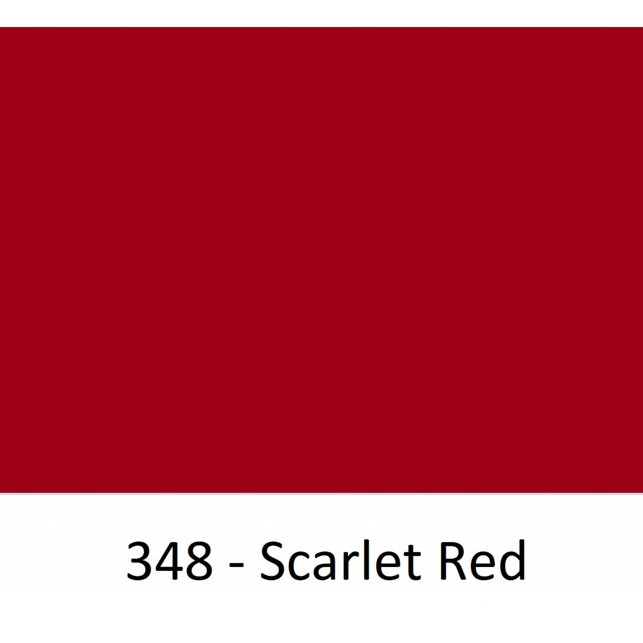 Oracal 751 Cast Vinyl 348 Scarlet Red 615mm Wide
