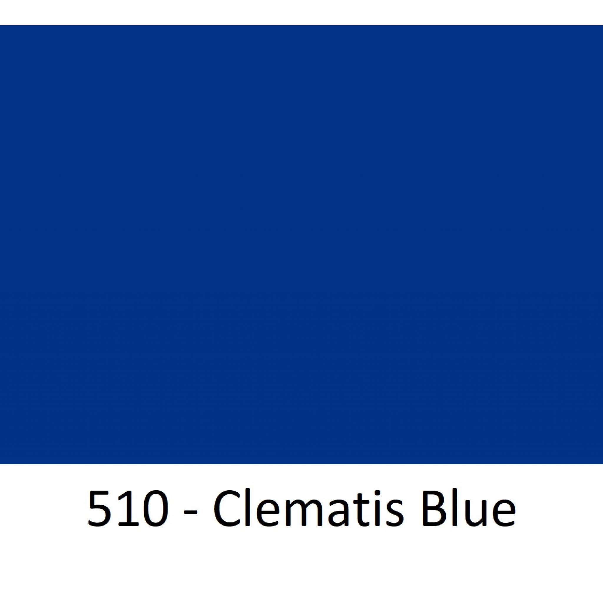 630mm Wide Oracal 551 Series High Performance Cal Vinyl - Clematis Blue 510