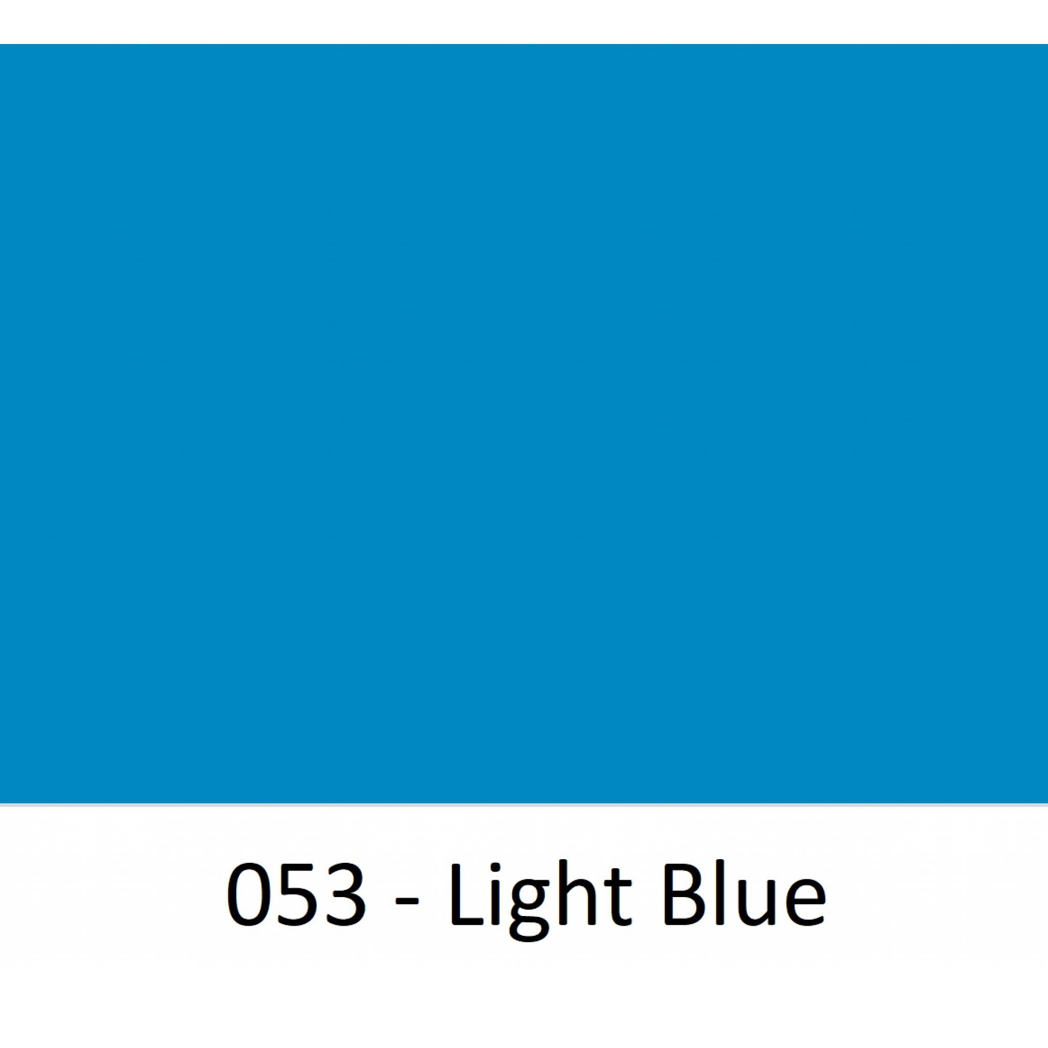 1260mm Wide Oracal 651 Matt Series Intermediate Cal Vinyl - Light Blue 053