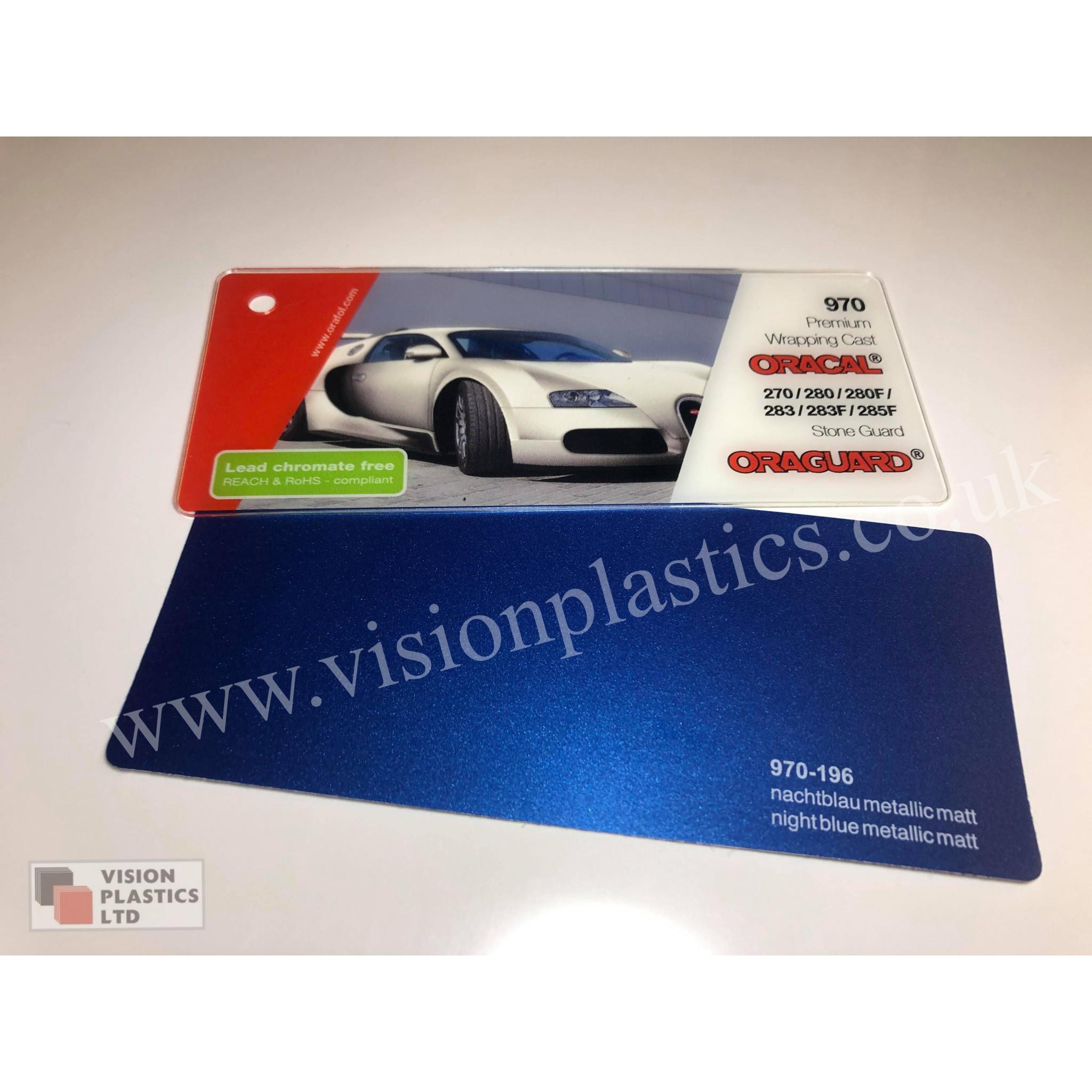 1520mm Wide Oracal 970 Rapid Air Premium Wrapping Cast Vinyl - Night ...