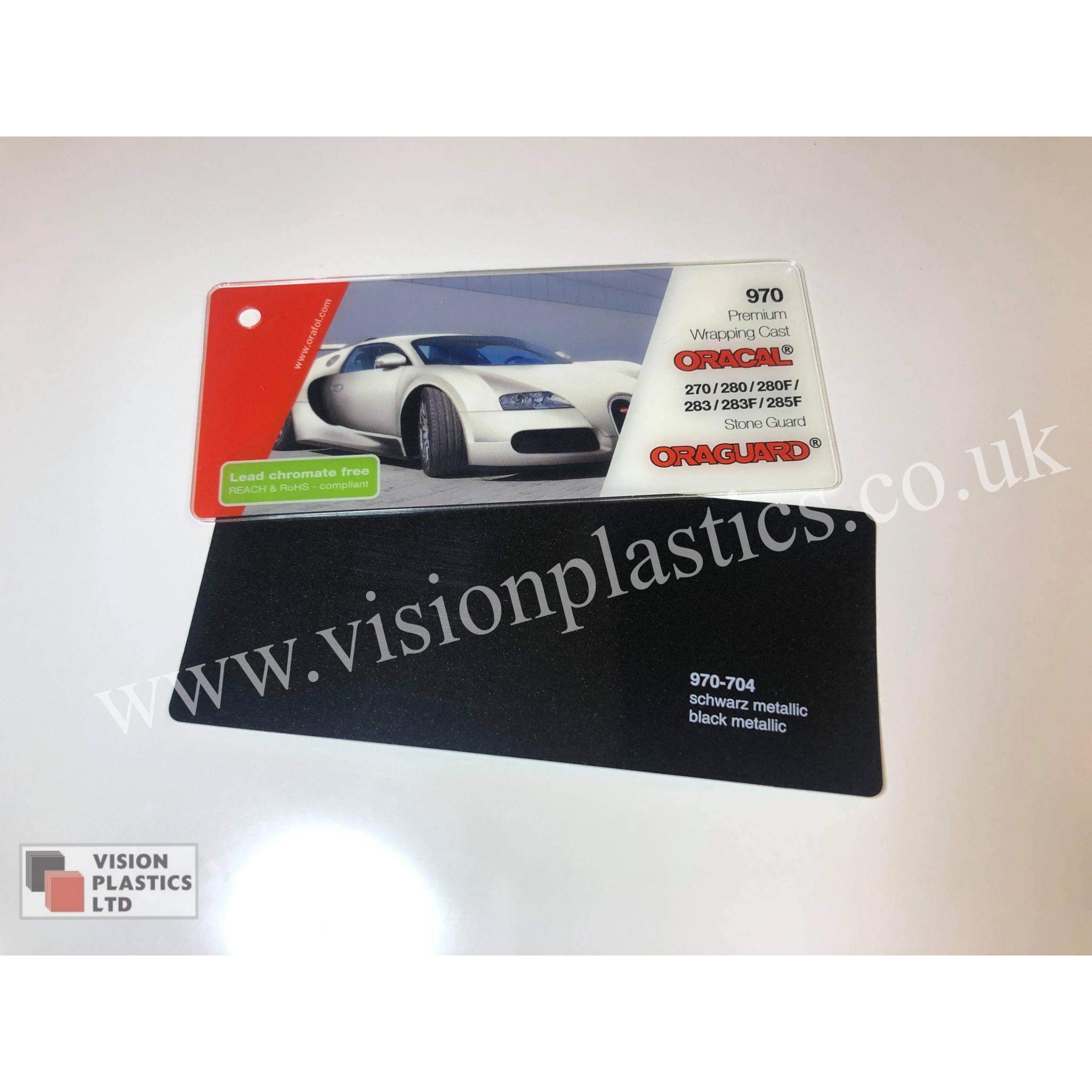 1520mm Wide Oracal 970 Rapid Air Premium Wrapping Cast Vinyl - Black ...