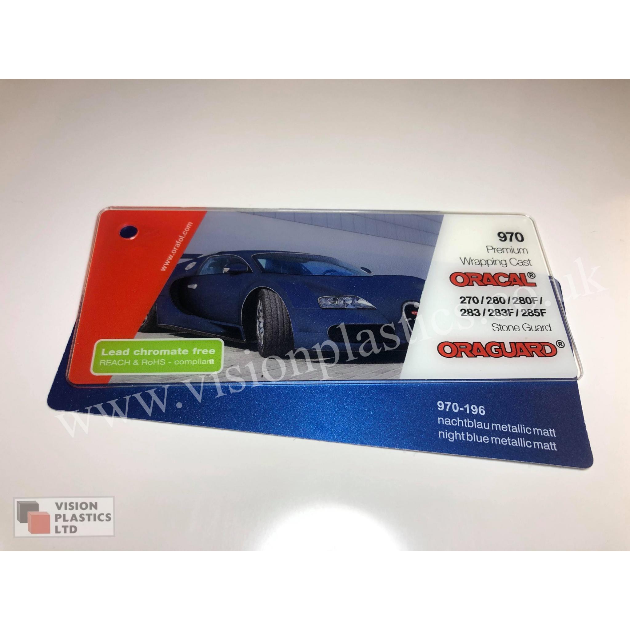 1520mm Wide Oracal 970 Rapid Air Premium Wrapping Cast Vinyl - Night ...