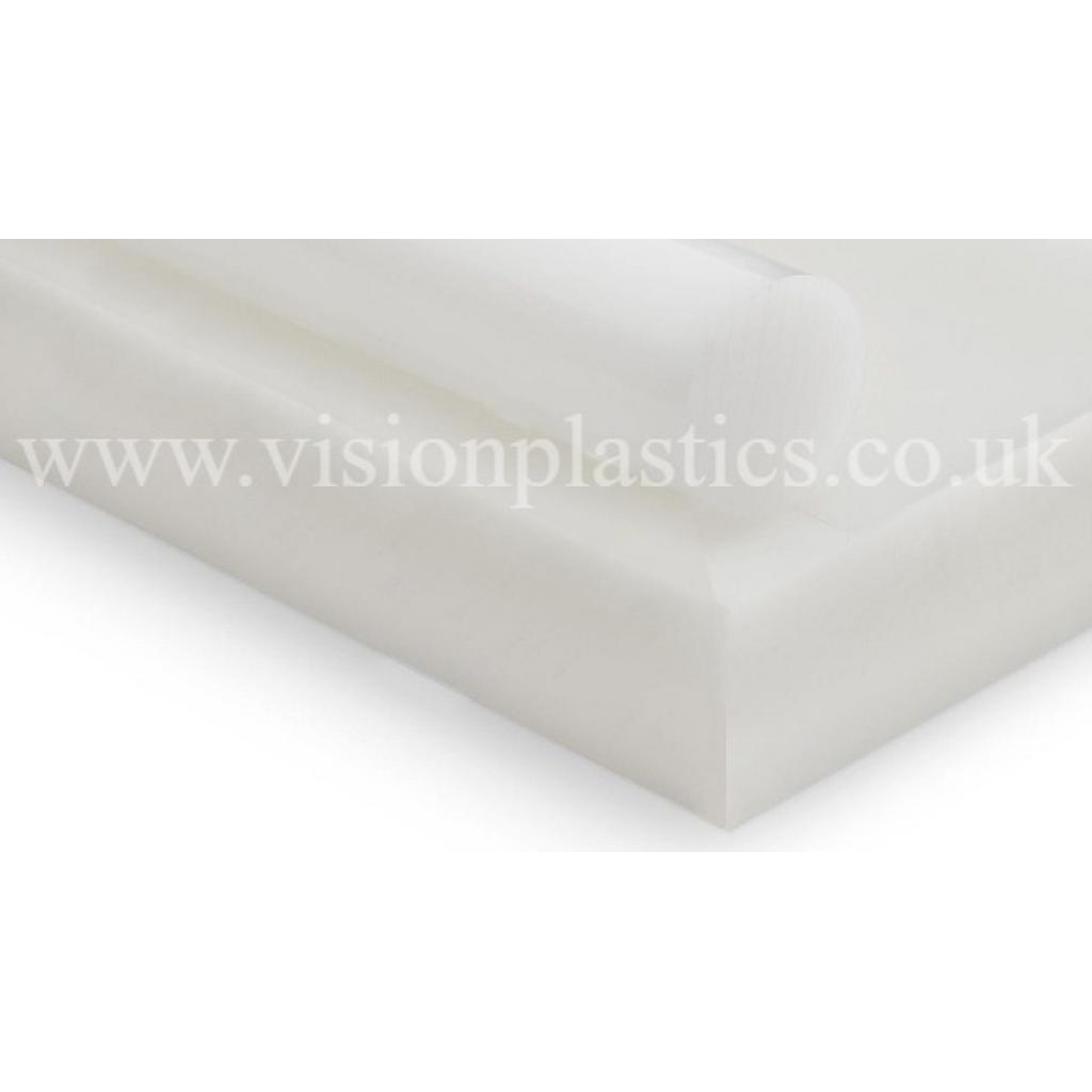 2000mm x 1000mm x 8mm Natural HDPE - Buy Online Here!