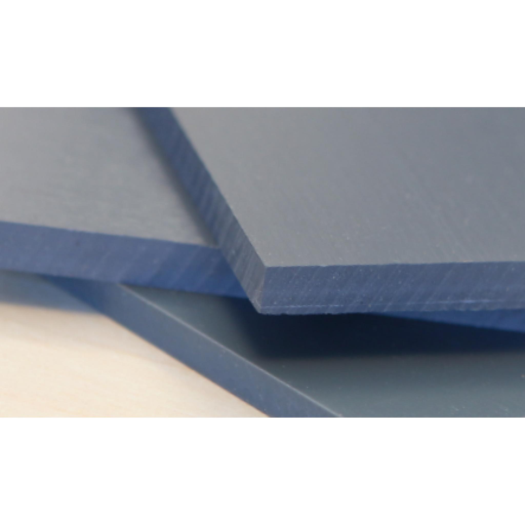 2440 x 1220 x 9mm Industrial Grey PVC Sheet - RAL7011