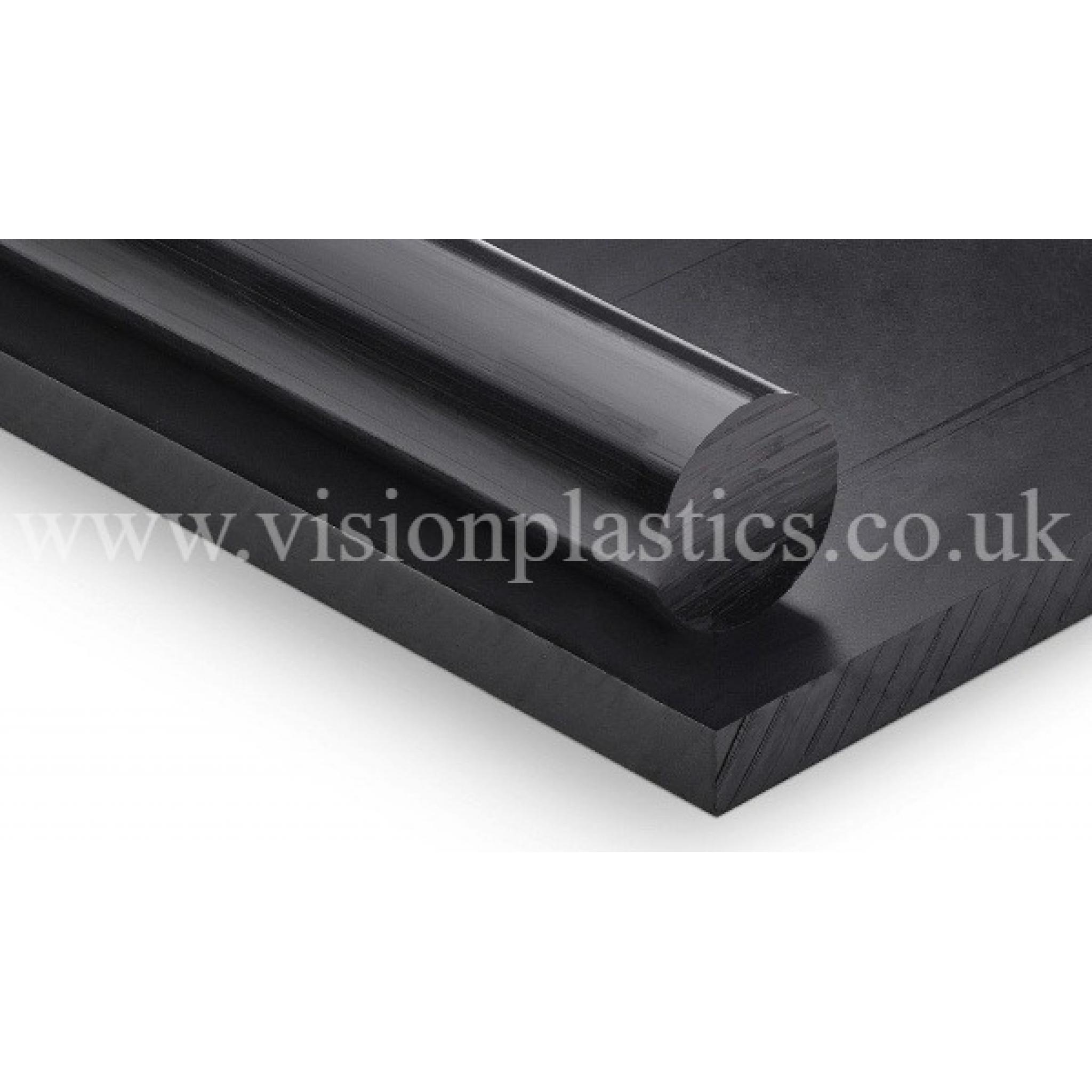 2000 x 1000 x 10mm Black HDPE - Buy Online Here Now!