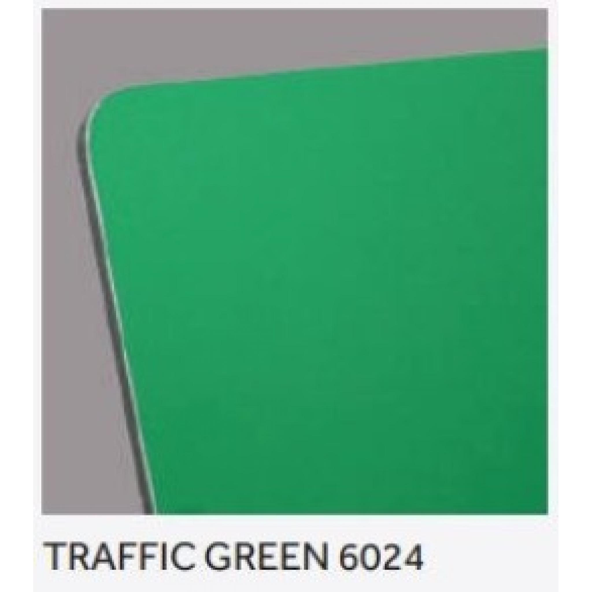 2440 x 1220 x 3mm Green Aluminium Composite- Buy Online - Fast Delivery