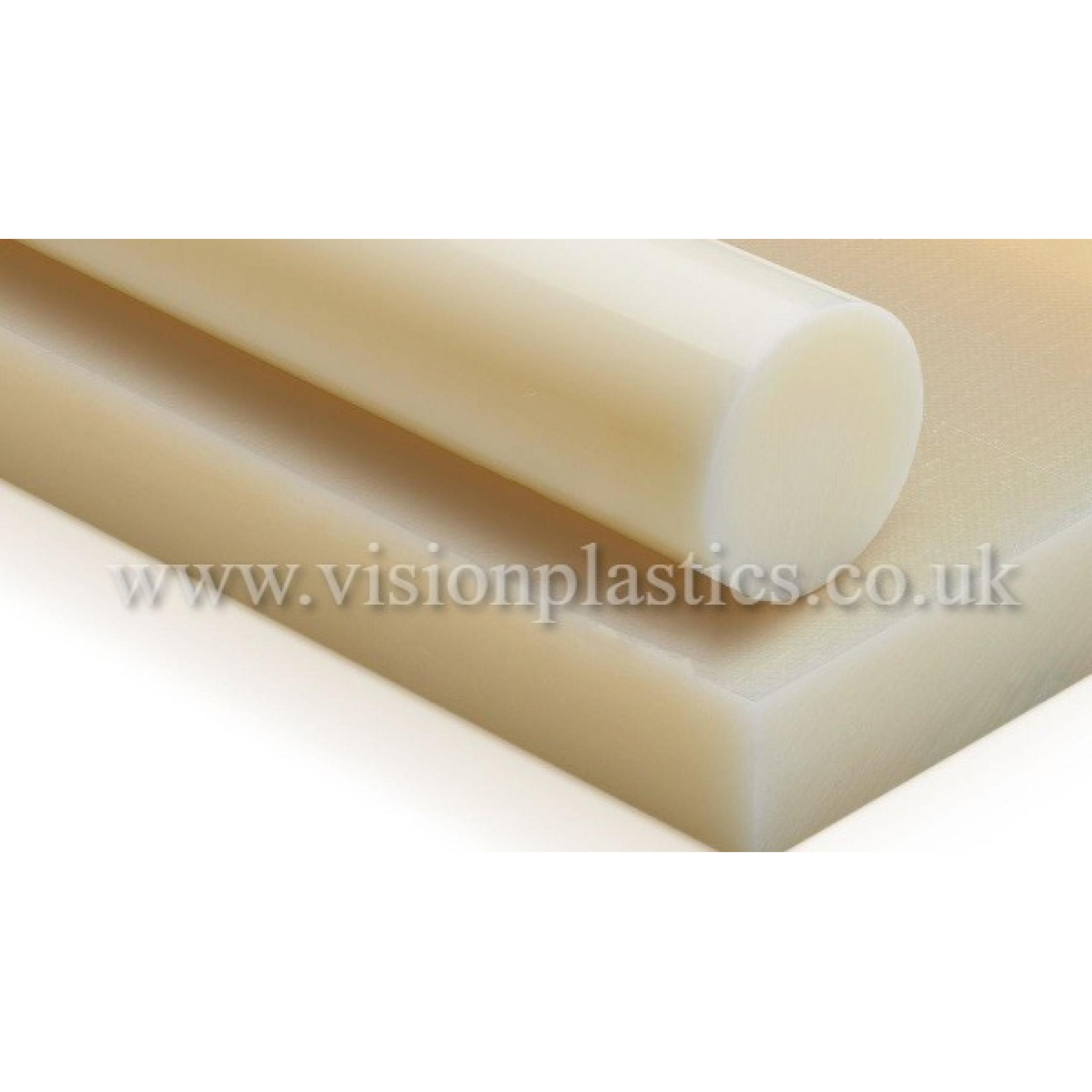 Natural Nylon 66 Extruded Sheet Options